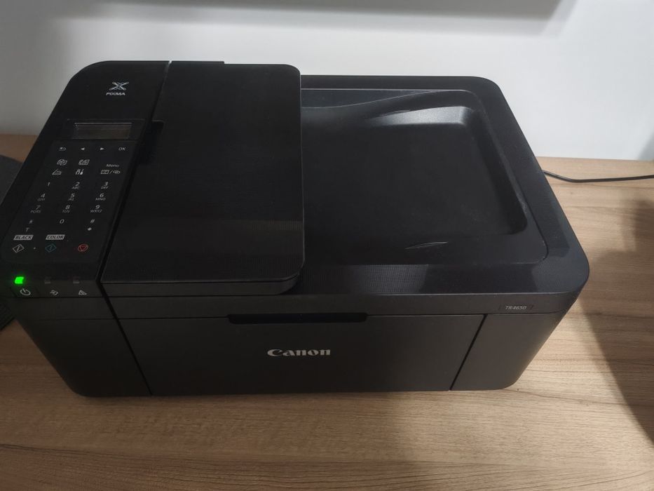 Imprimanta Multifunctionala Inkjet color Canon TR4650, Duplex, Wireles ...