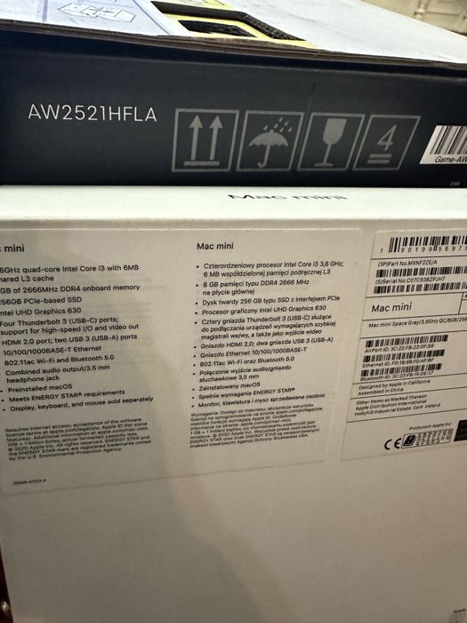 MacMini 2018 16GB+ Alienware25 + Redragon Archelon Postavari • OLX.ro