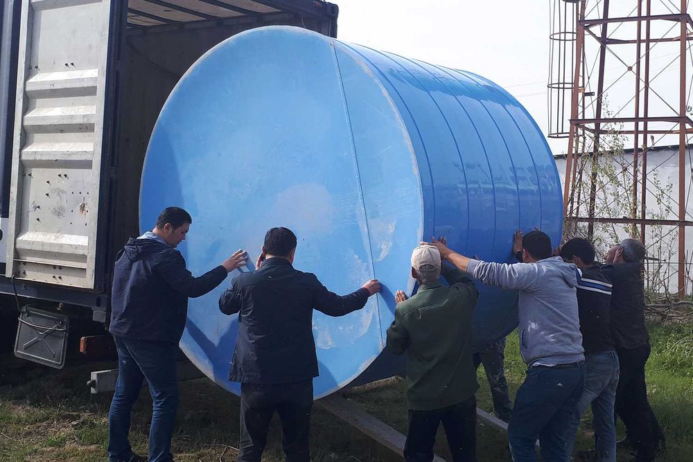 Ichimlik suv uchun 10м3, tonna polipropilen eko-sig’im, bak, bochka: 18 000 000 so’m - Xo'jalik ...