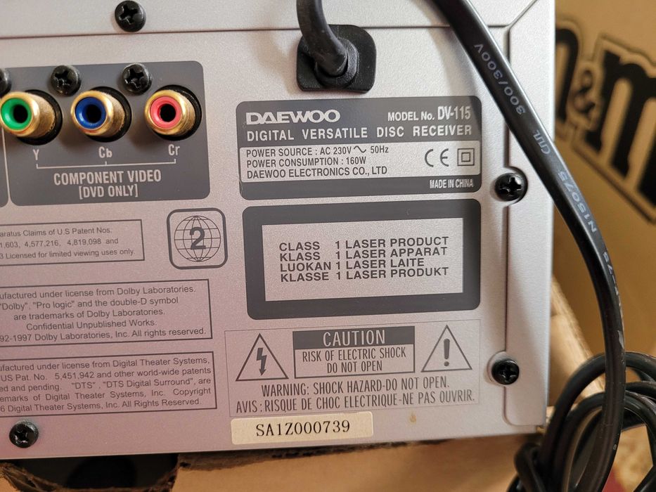 Daewoo DV-115 cd/dvd receiver 5.1 Bistrita • OLX.ro