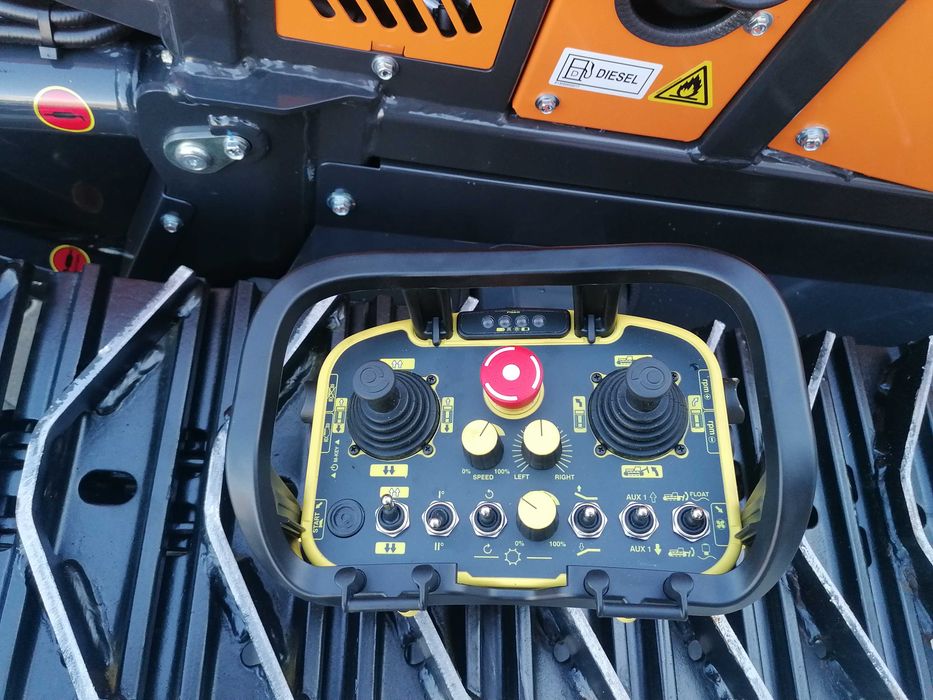 Tocator forestier senilat radiocomandat Energreen RoboPlus Bradesti ...