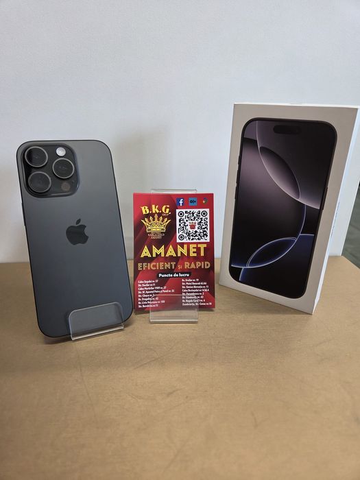 Iphone 16 Pro 128gb 100% Amanet BKG Timisoara • OLX.ro