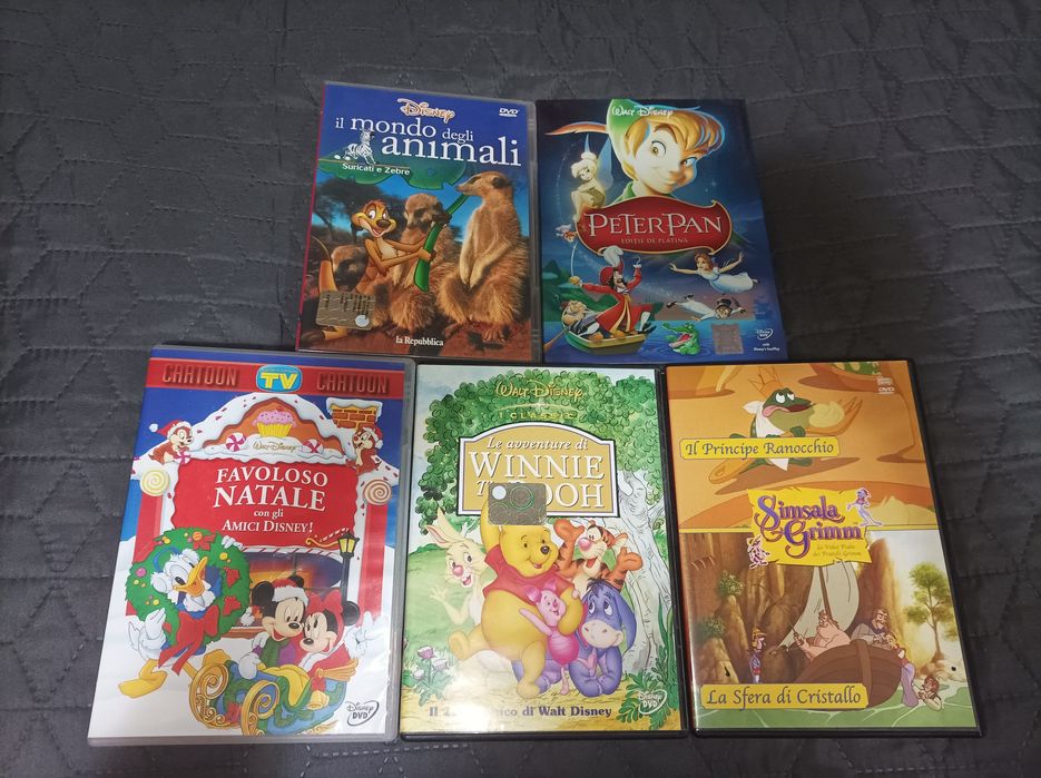 5 Dvd Desene animate Originale Disney Bucecea • OLX.ro