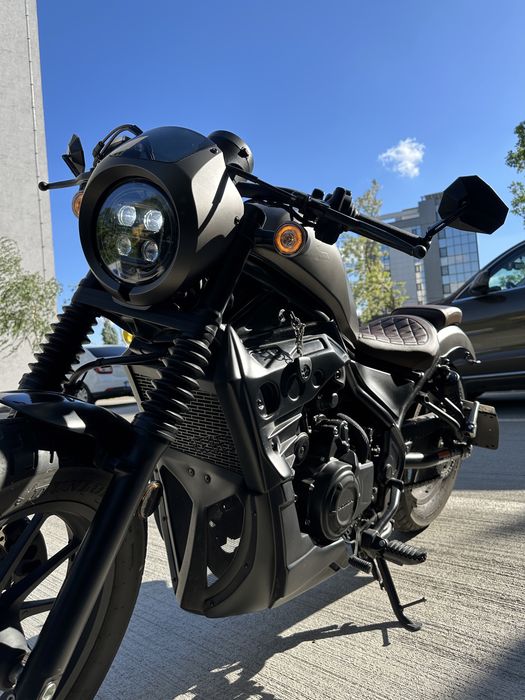 Motocicleta Honda Rebel FOP cmx500 CUSTOM UNICAT bobber/caferacer ...