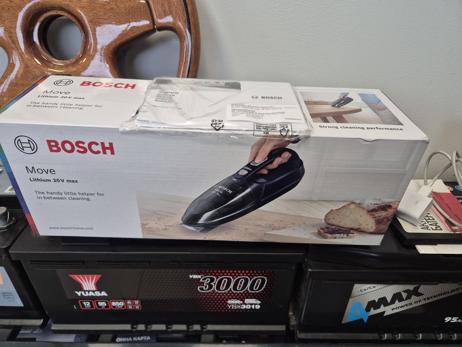 Ръчна прахосмукачка BOSCH Move Lithium 20 V max гр. Ловеч Център • OLX.bg
