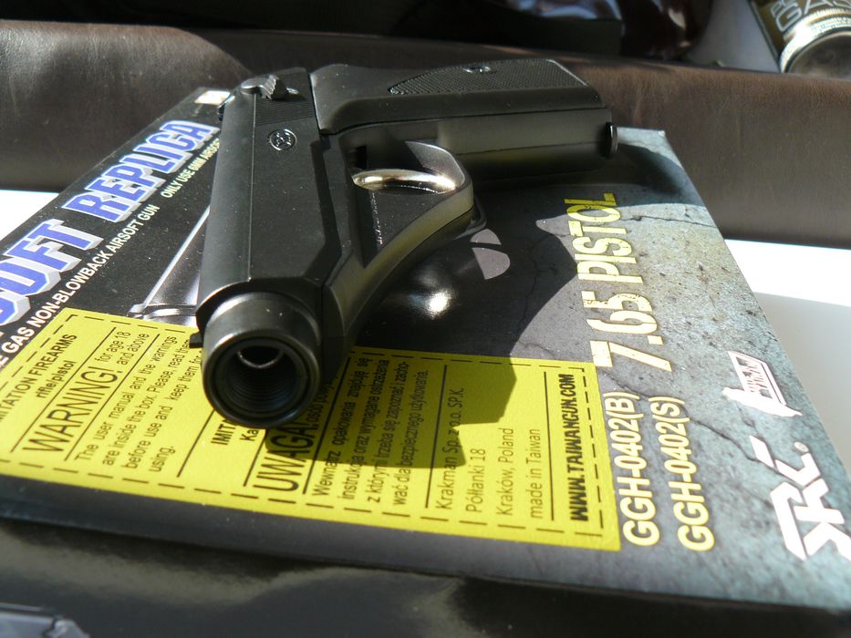 Pistol Airsoft MAUSER HSC,Mod 7.65,SRC,Nou,Green Gas,NBB,Black,0,7J ...