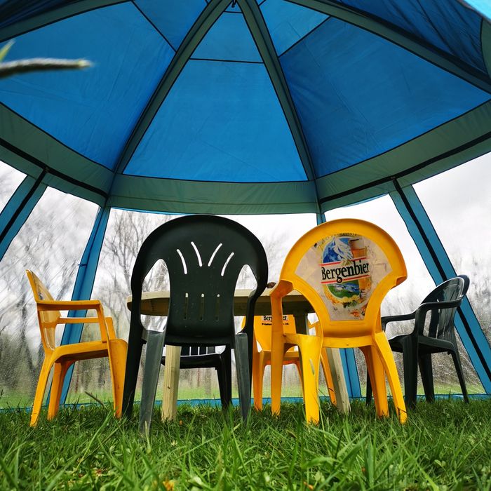 Pavilion de gradina (cort de gradina, foisor), nou in cutie. Satu Nou ...