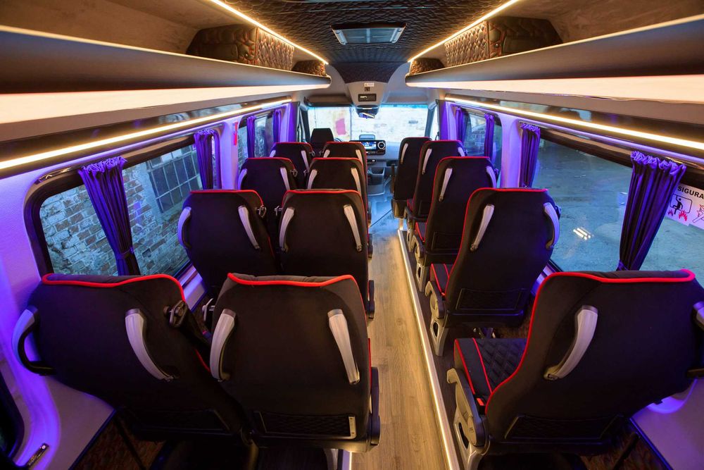 Mercedes Benz SPRINTER 517 CDI KA MICROBUZ 21 LOCURI Categoria 2 Galati ...