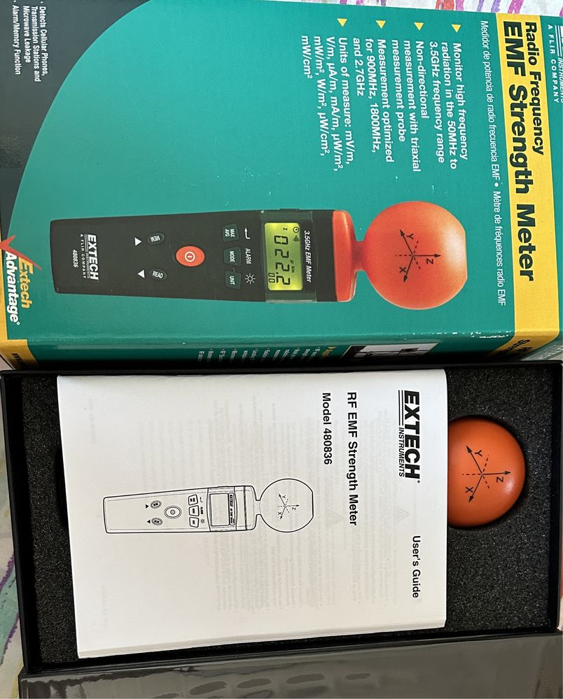 Измервателен уред за RF и EMF лъчения гр. Пловдив Каменица 1 • OLX.bg