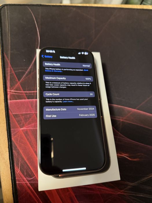 Iphone 16 pro 256gb, factura si garantie feb 2025 schimb s25 ultra ...