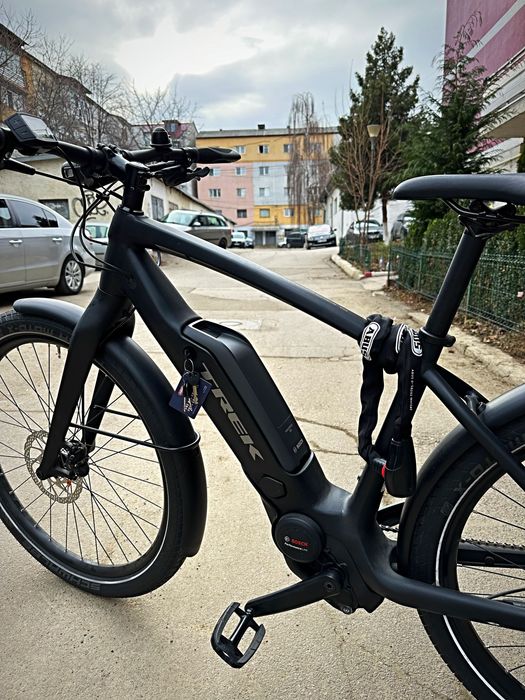 Bicicleta electrica deosebita noua Trek Super Commuter +7 Model RaR ...