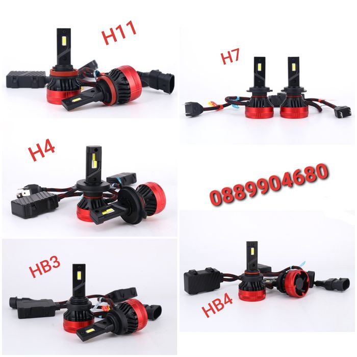 Лед Крушки TitaN 24 *CANBUS* H1 H4 H7 H11 HB3 HB4 +Подарък LED T10 гр. Горна Оряховица • OLX.bg