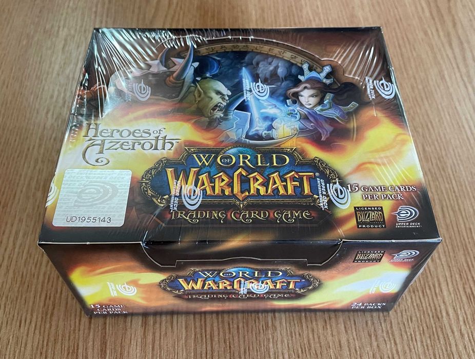 Carti de Joc World of Warcraft Heroes of Azeroth TCG Booster Box MISB Bucuresti Sectorul 1 • OLX.ro
