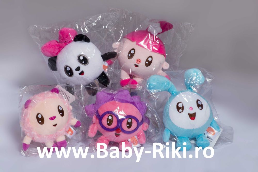 Jucarii BabyRiki Originale, set cu 5 plusuri Iasi • OLX.ro