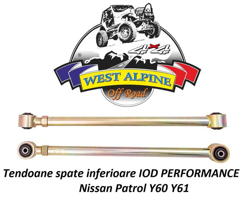 Tendoane inferioare Nissan Patrol Y60/Y61 - Reglabile la un capat IOD ...