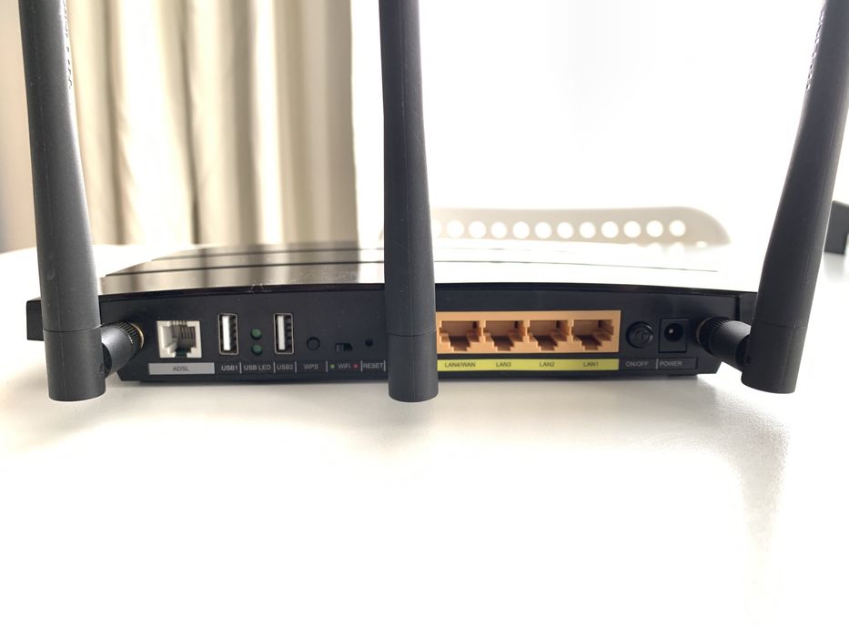 TD-W8970 300Mbps Wireless N Gigabit ADSL2+ Modem Router гр. Бургас ...