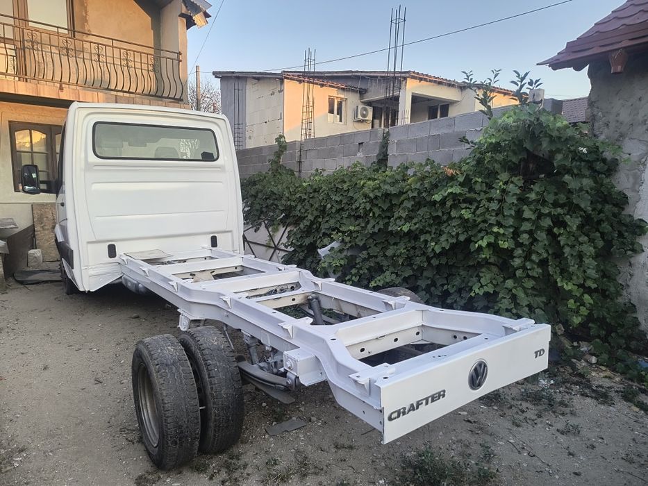 VW Crafter Sprinter Axa dublă Climă EURO 5 140 CP 300 000 KM absolut ...