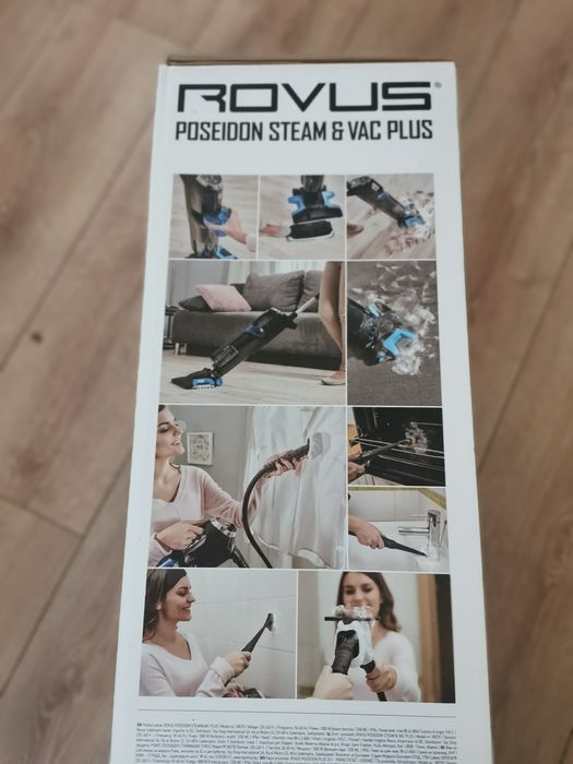 Aspirator Rovus Poseidon Steam Vac Malu Rosu • OLX.ro