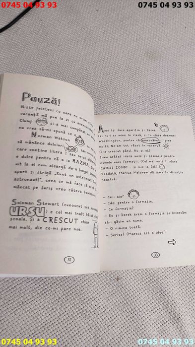 Carte carti TOM GATES citeste si razi vol 1 l. pichon Bucuresti ...