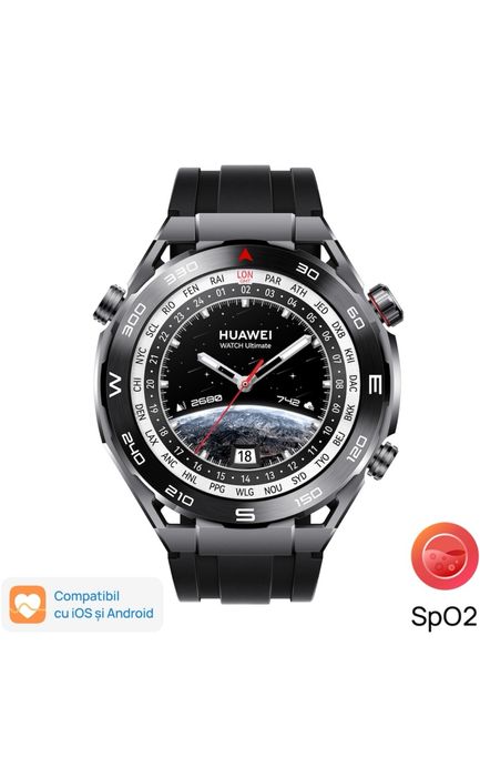 Ceas smartwatch Huawei Watch Ultimate Expedition, Black Tarnaveni • OLX.ro