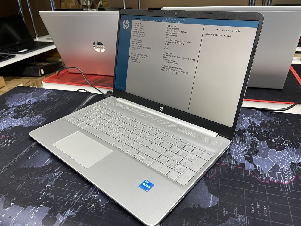 Ноутбук Hp Laptop 15S Core i3-1115G4/RAM 8Gb/SSD 512Gb/Intel graph: 148 ...