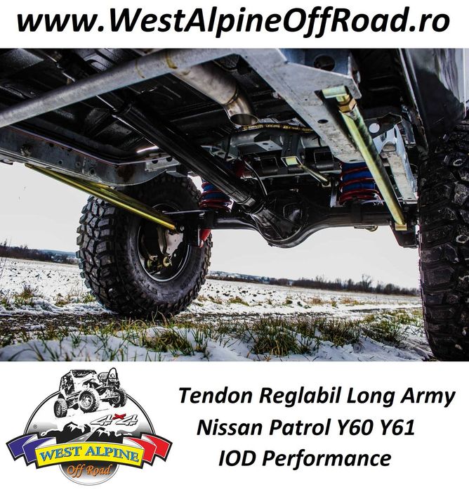 Tendoane Reglabile Long Arm Nissan Patrol Y60 / Y61 - IOD Performance ...