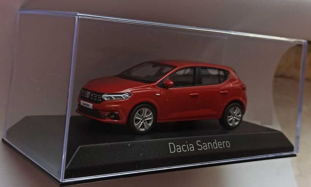 Macheta Dacia Sandero MK3 2021 rosu - Norev 1/43 Bucuresti Sectorul 1 • OLX.ro