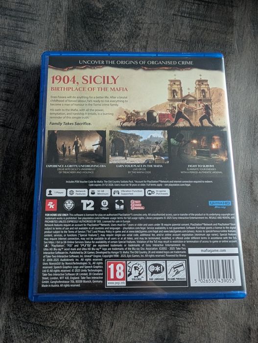 Mafia: The Old Country - PS5 (cod nefolosit) Valea Adanca • OLX.ro