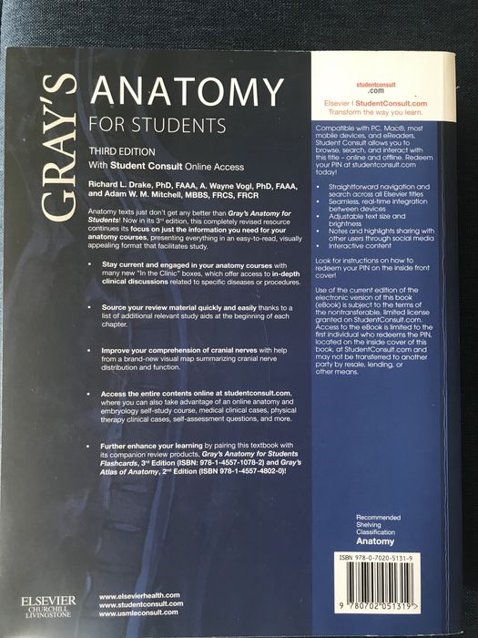 Gray’s anatomy third edition гр. София Лозенец • OLX.bg