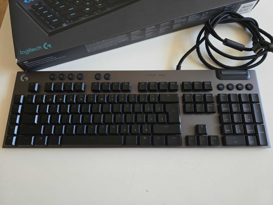 Tastatura Logitech G815, Ultraslim, Switch Clicky, RGB Lightsync ...