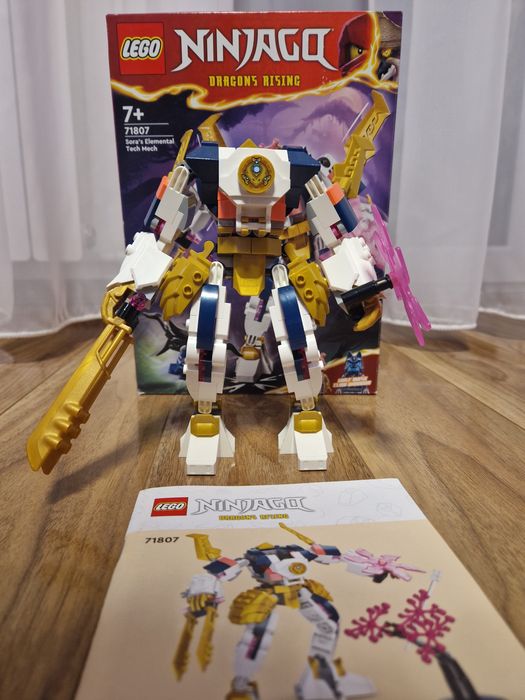 LEGO Set Dragons Rising "Sora's Elemental Tech Mech" 71807 Alexandria ...