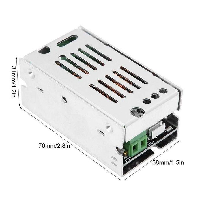 Sursa Step Down DC-DC reglabila In 10-90V, Out 2-60V, 6A comutatie ...