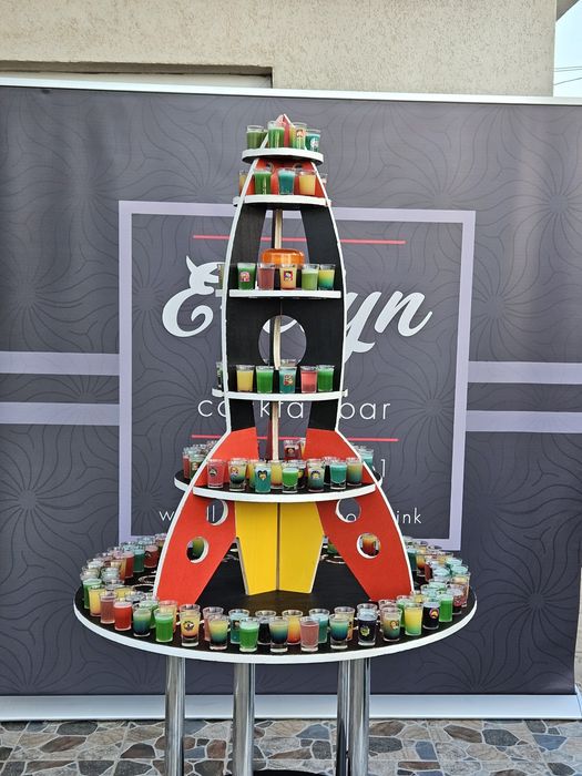 TORT Shot Rocket by Evelyn Cocktailbar (rachetă de 170 shot-uri ...