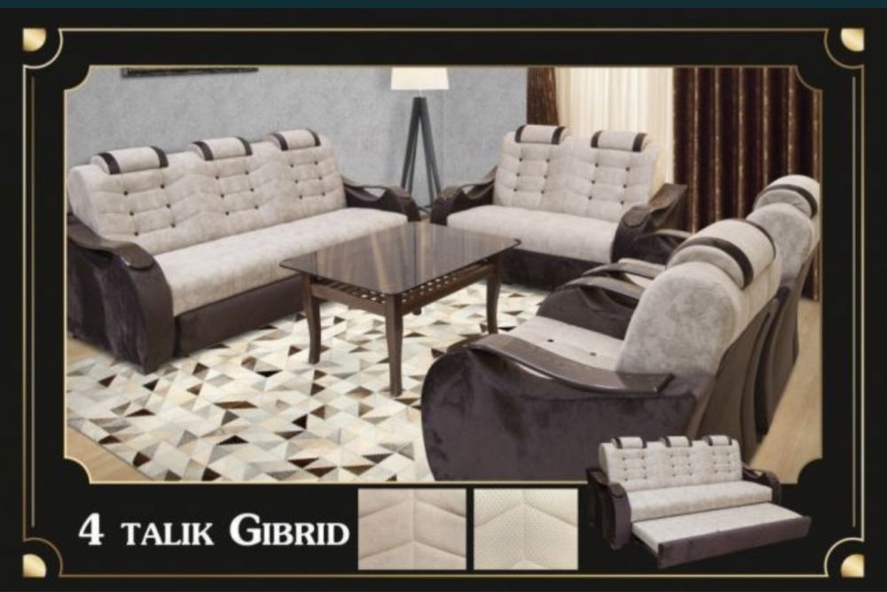 Мягкий уголок диван кресло: 430 у.е. - Mehmonxona uchun mebel Samarqand на Olx