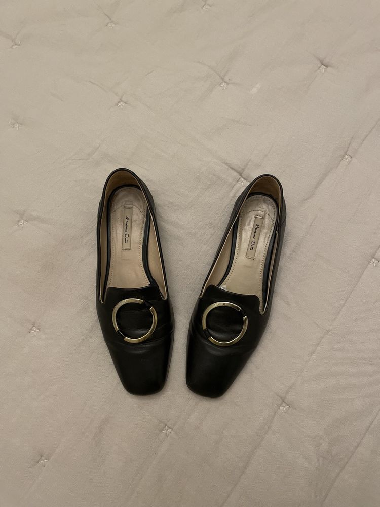 Обувки Massimo Dutti естествена кожа - мокасини гр. София Докторски ...