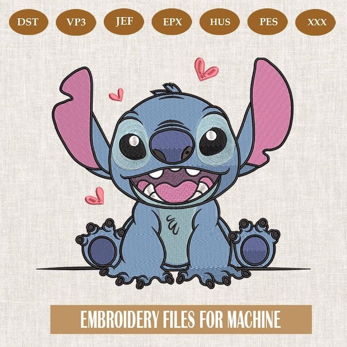 Stitch 2025 - Pachet de 25 modele de broderie (toate formatele ...