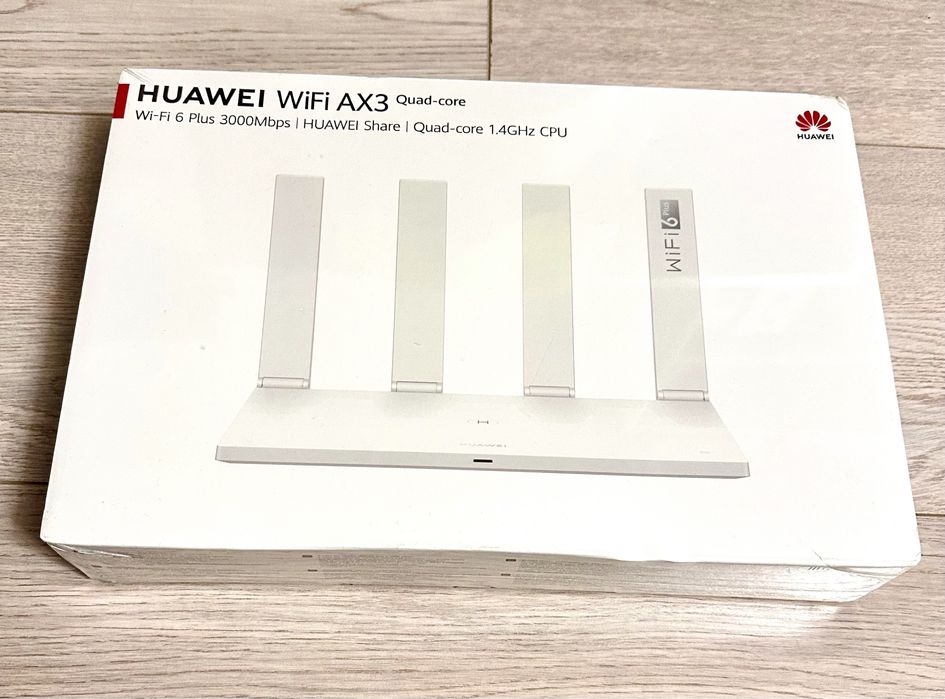 Router wireless Huawei AX3 Quad-core NOU SIGILAT Craiova • OLX.ro