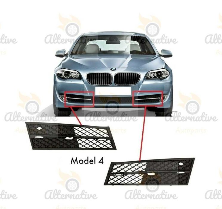 Решетки в броня комплект за BMW 5 E39/E60/E61/F10/F11/G30/G31-БМВ 5 M ...