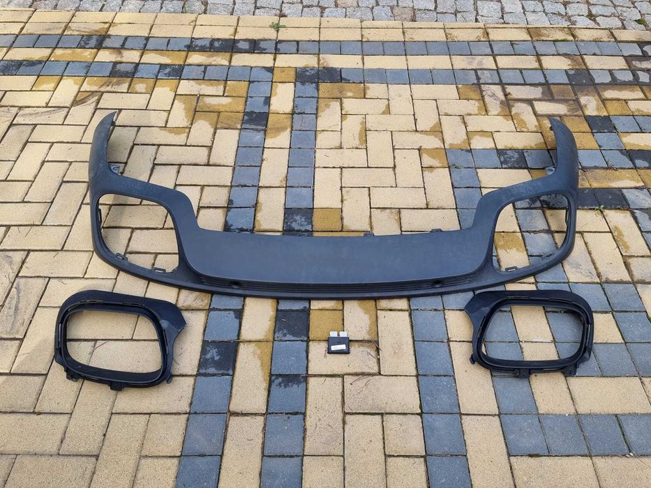 Задна броня за Porsche Panamera 971 с дифузьор, пластмаси и датчици гр ...