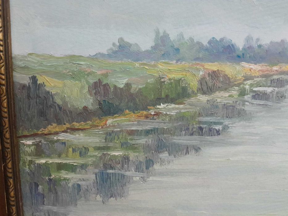 Tablou vechi românesc semnat Paul Verona - U/C - 59 x 45 cm Bucuresti ...
