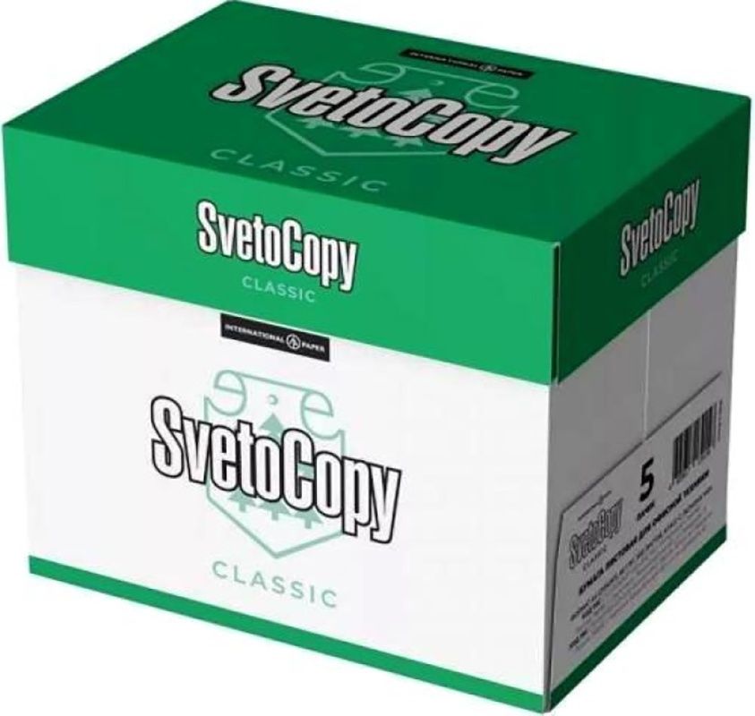 Бумага офисная -А4 500л. "Svetocopy" Оптом - Канцтовары / расходные ...