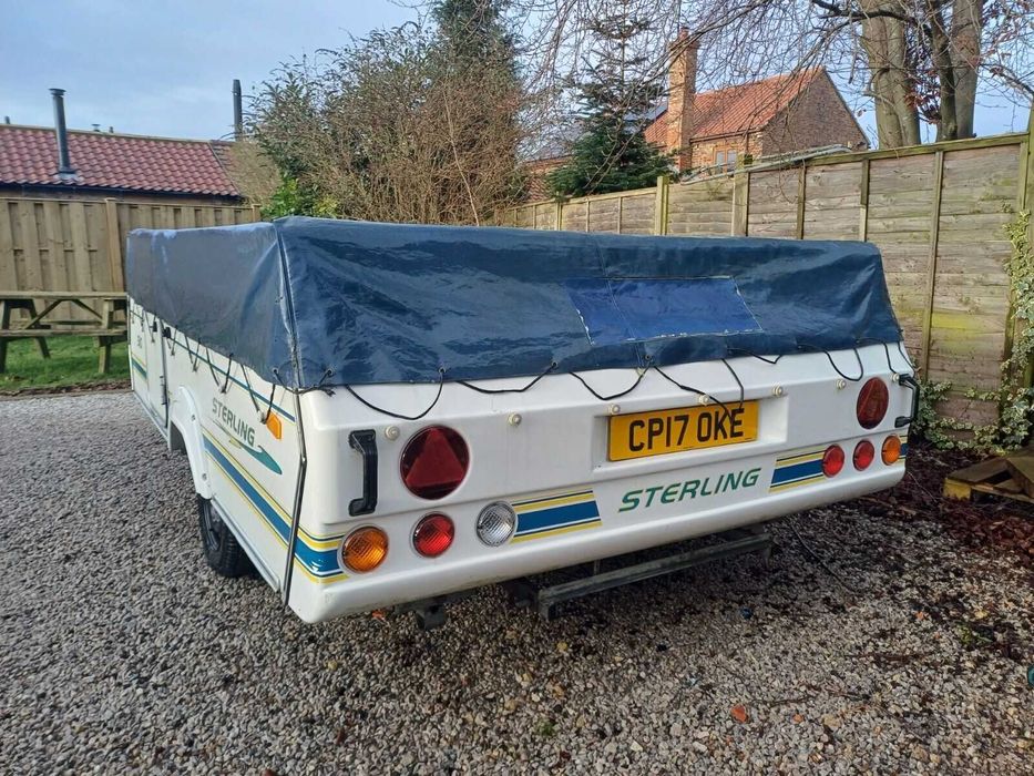 Rulota Caravana Camper Remorca Cort pliabil Pennine Sterling 6 pers ...