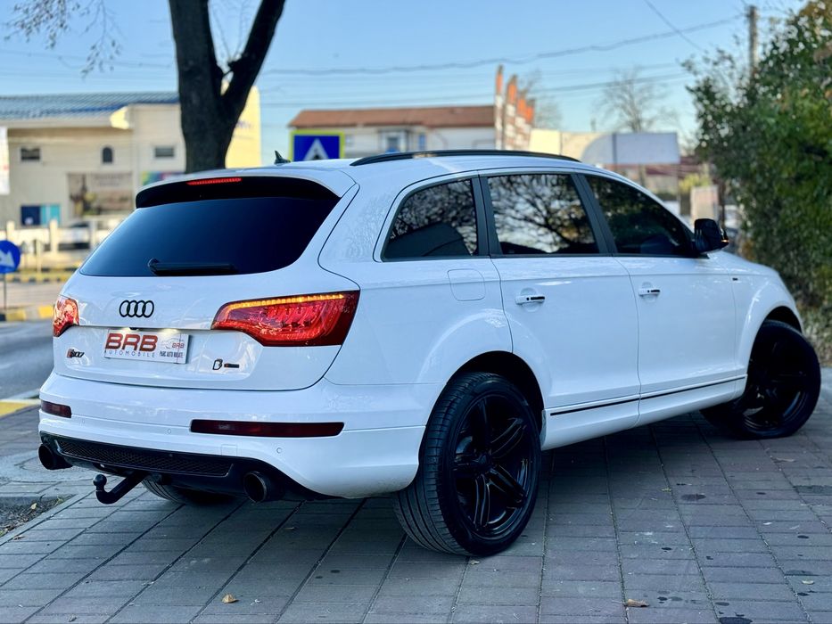 Audi Q7 Facelift 3 x S-Line / 4.2 diesel 340 cp / Parc auto / Rate ...