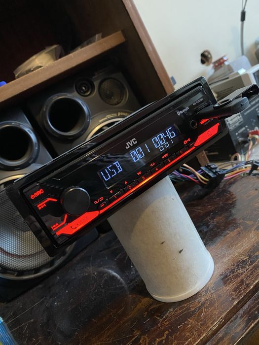 JVC KD-X282BT - BLUETOOTH USB Радио плеър за кола сд cd гр. Разград Абритус • OLX.bg