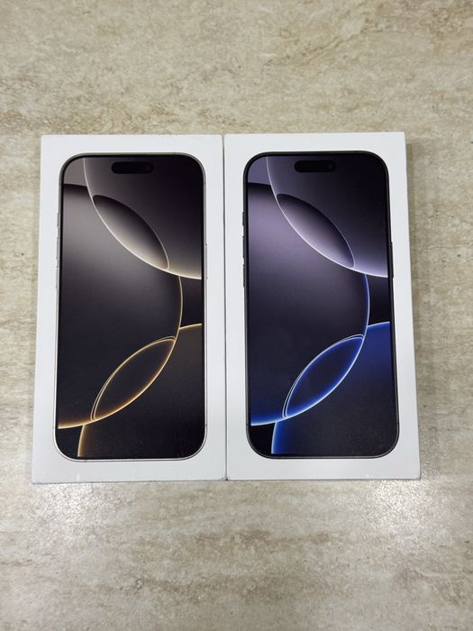 IPhone 16 pro 128GB White titanium НЕРАЗОПАКОВАНИ гр. Сливен Българка ...