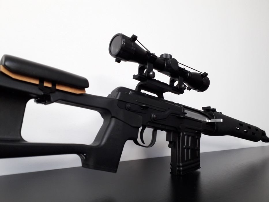 Dragunov PSL SNIPER 6mm 4J PUTERNICA spring Pusca airsoft FULL METAL ...