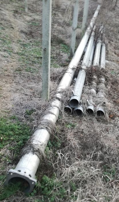 Поцинковани тръби неръждаеми 5 бр х 6 метра Ф95х4 цена на бройка гр Ловеч в з Синан тепе