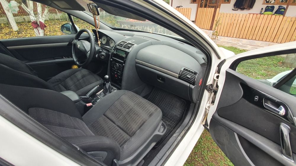 Peugeot 407 1.6HDI alb 2010 inmatriculat Oradea • OLX.ro