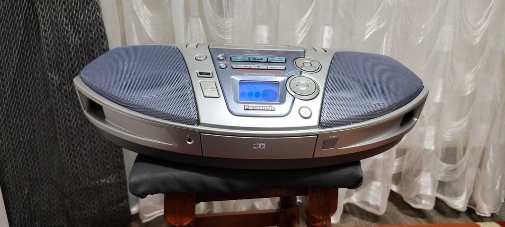 Aparat Radio Boombox Panasonic RX-ES27 Radio Casetofon CD Player ...