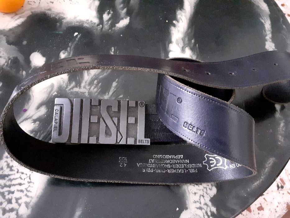 Curea piele Diesel,fabricata in Spania Rosiori de Vede • OLX.ro
